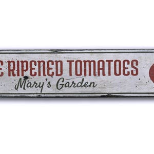 Tomatoes Wood Sign, Tomatoes Decor, Tomato Grower Gift, Tomato Garden ...