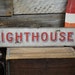 Directional Arrow Lighthouse Sign Rustic Hand Made Vintage - Etsy