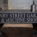 Machine Shop Sign, Custom Shop Sign, Custom Garage Sign, Garage Sign ...