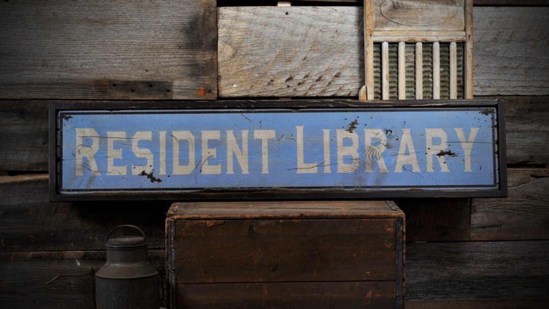 Custom Library Librarian Sign, Library Decoration, Be Quiet Library ...