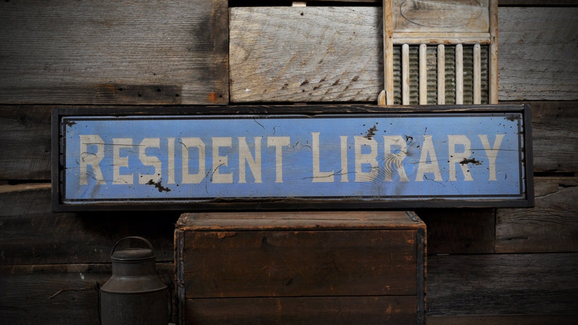 Custom Library Librarian Sign Library Decoration Be Quiet | Etsy