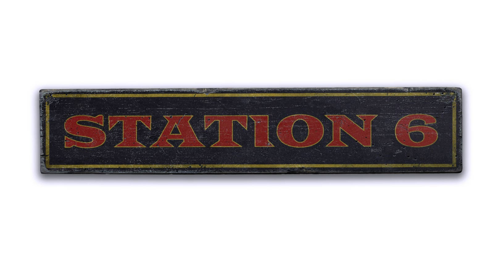 Station Wood Sign, Fire Station Decor, Fire Station Sign, Custom Fire ...