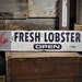 Custom Fresh Lobster Sign, Fresh Lobster Sign, Restaurant Decoration ...