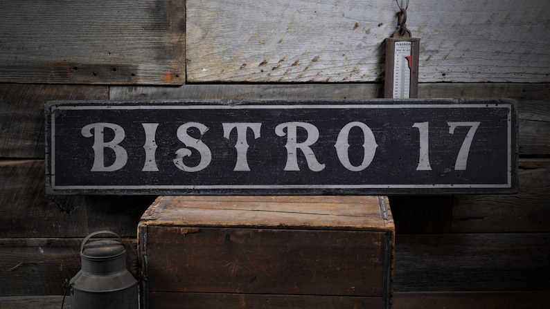 Bistro Sign Custom Bistro Sign Wooden Bistro Sign Bistro - Etsy