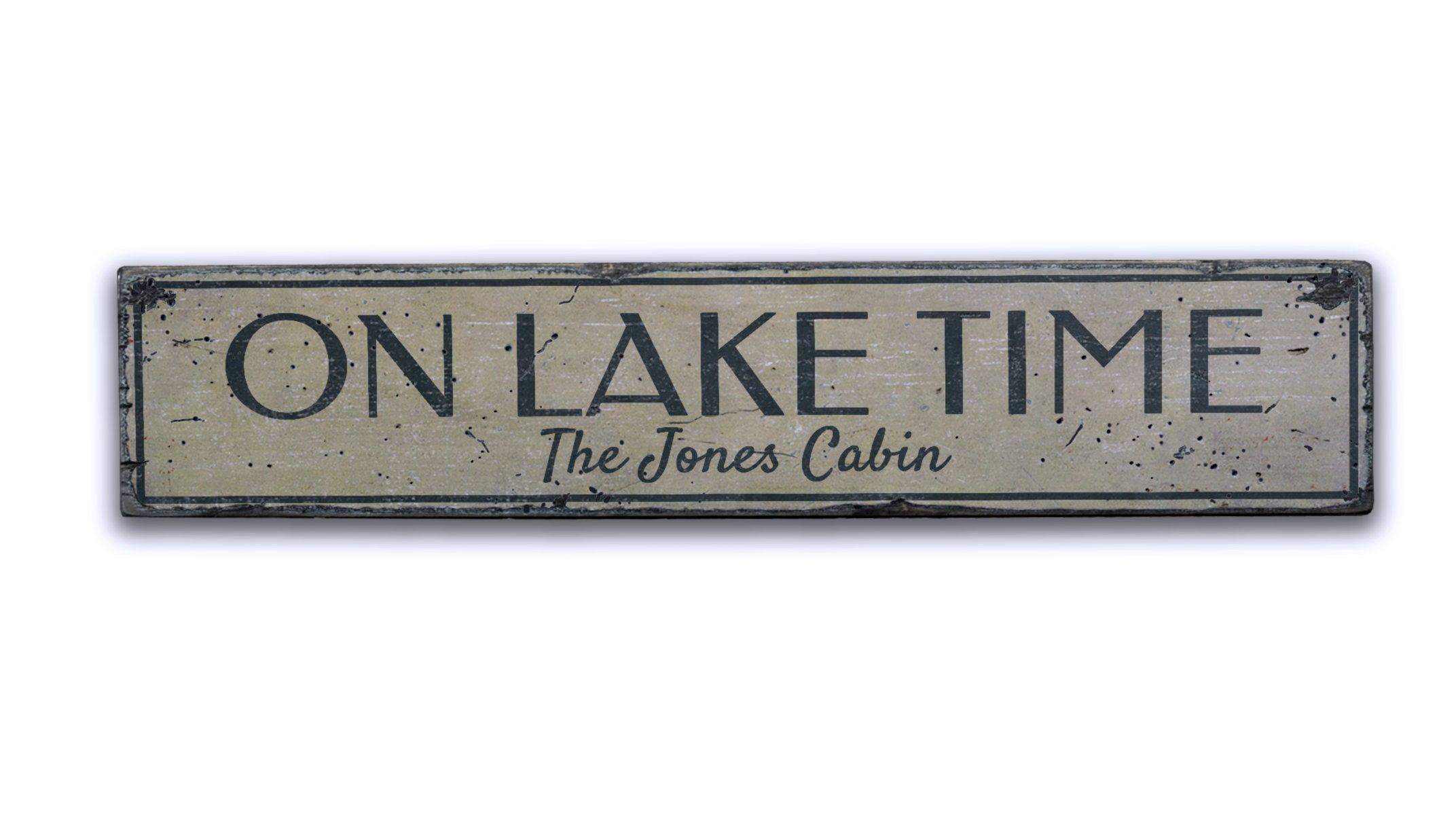Lake Time Sign, on Lake Time Sign, Wood Lake Cabin Sign, Rustic Cabin ...