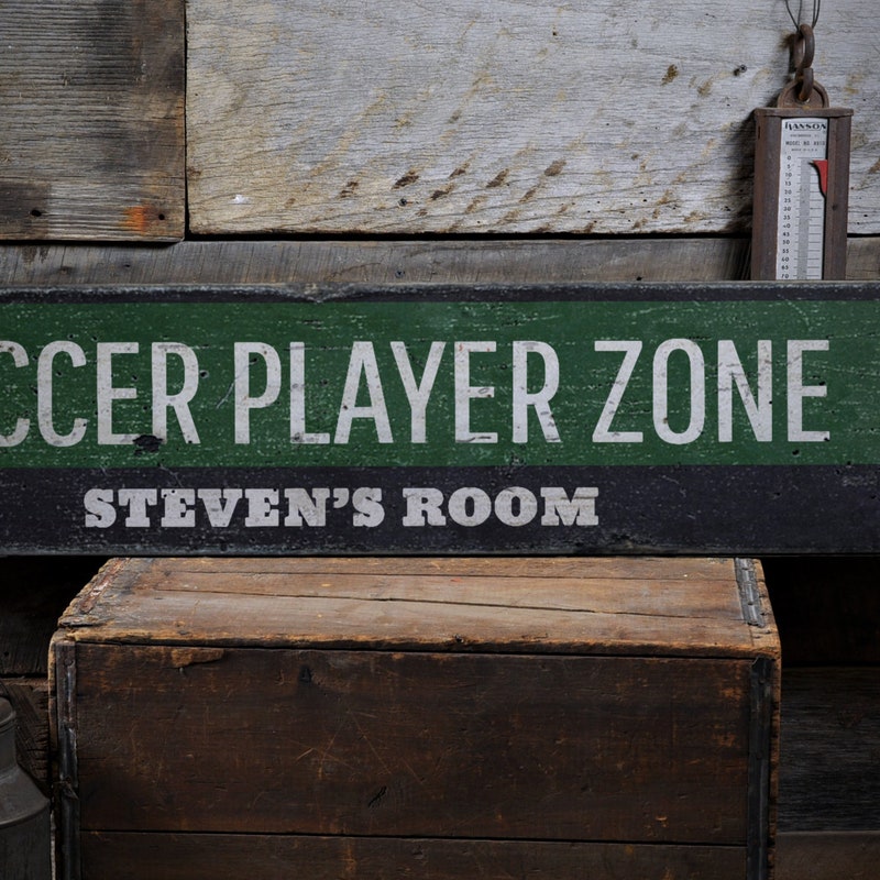 Soccer Wood Sign - Etsy