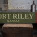 Fort Riley Sign, Custom Military Sign, Fort Riley Gift, Fort Riley ...