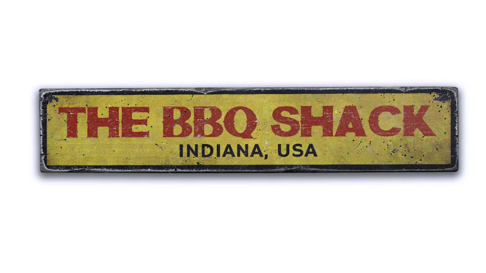 The BBQ Shack Sign Custom BBQ Gift for Dad Barbecue Lover | Etsy