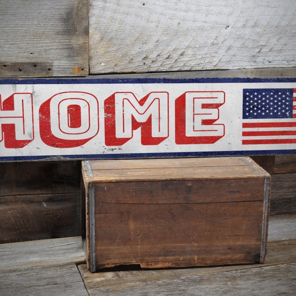 Distressed Wood Sign - Etsy