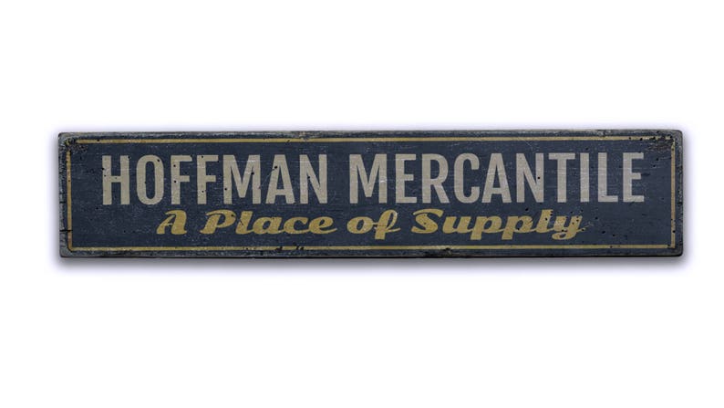 Family Mercantile Sign, Supply Store Sign, Mercantile Decor, Custom ...