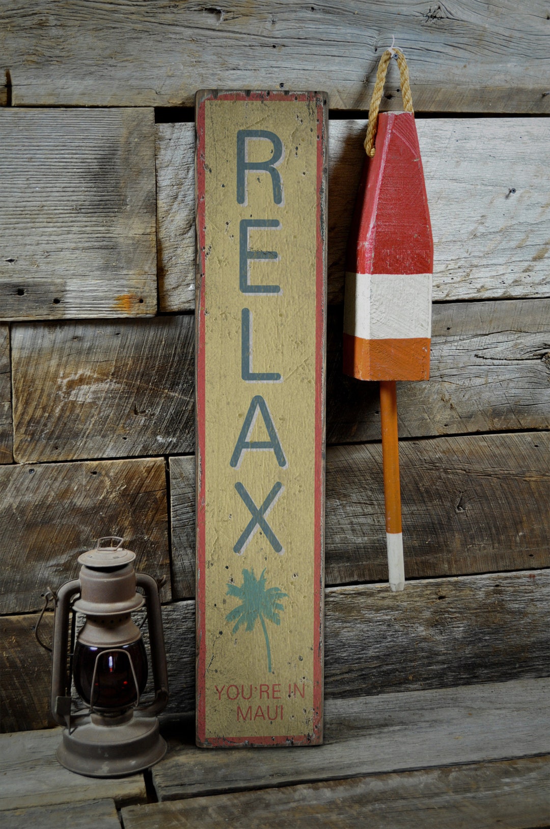 Relaxing Sign, Wooden Relax Signs, Relax Wooden Gift, Summer Gift ...