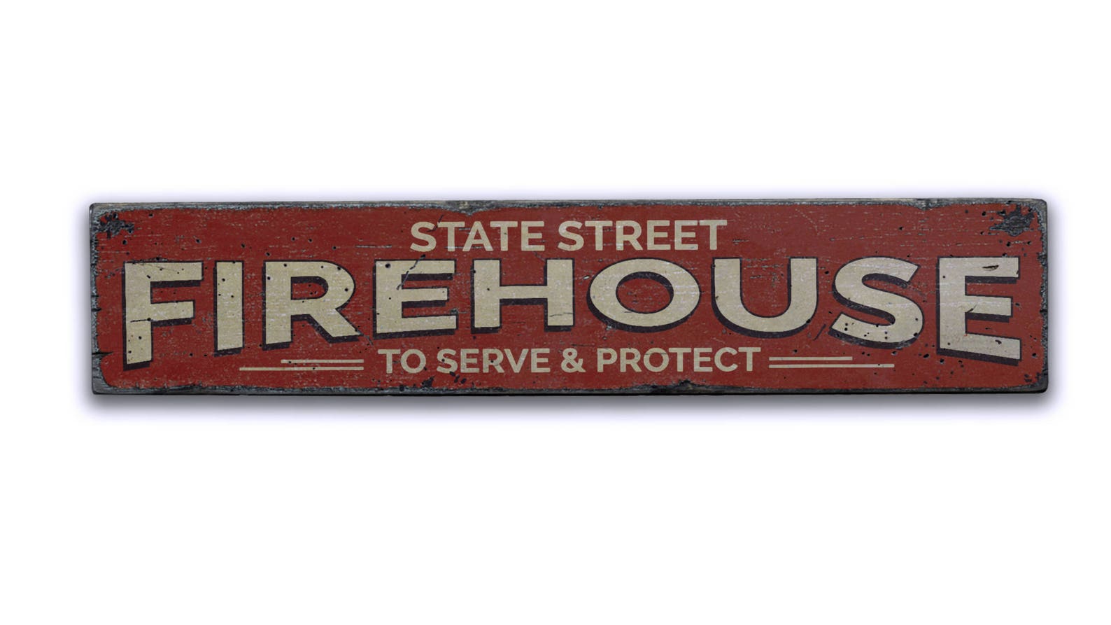 Firehouse Sign Firehouse Decor Wood Fireman Gift Custom - Etsy