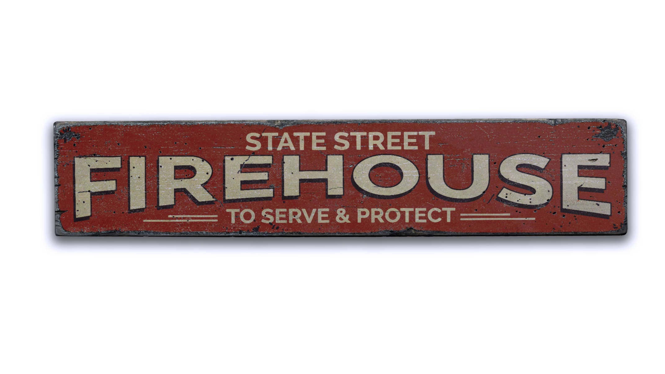 Firehouse Sign Firehouse Decor Wood Fireman Gift Custom - Etsy UK