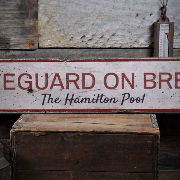 Lifeguard Signs - Etsy