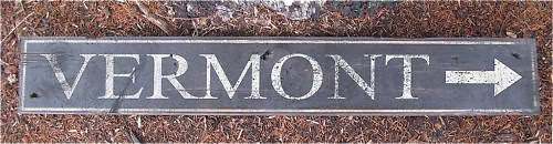 Personalized State Directional Wood Sign Rustic Hand Made | Etsy