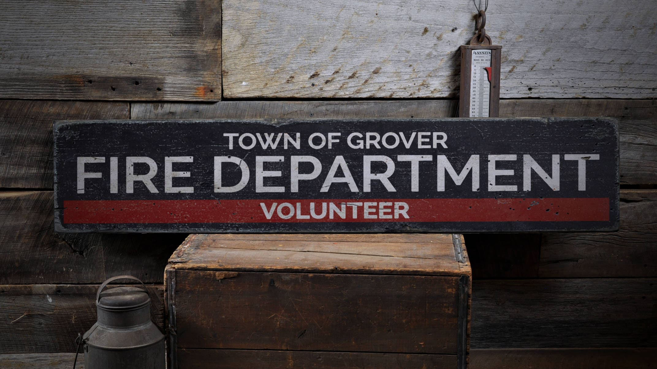 Fire Sign Fire Department Decor Fire Department Sign Custom - Etsy UK