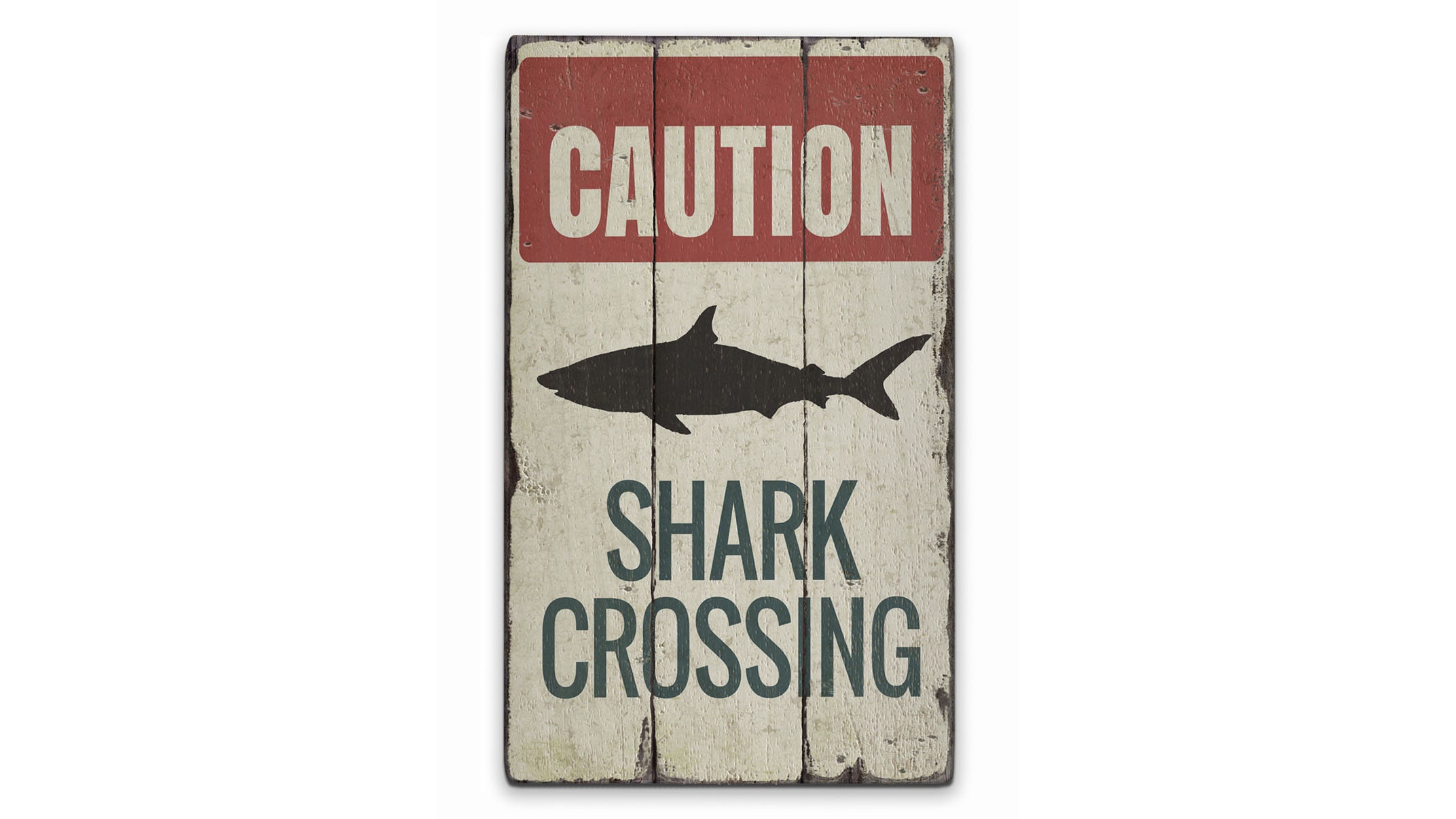 Shark Crossing, Caution Shark Sign, Wood Shark Xing Sign, Wooden Shark ...