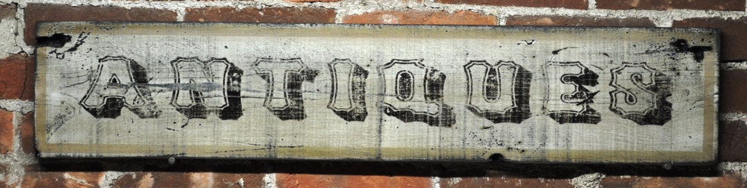 Rustic Antiques Sign, Antique Lover, Antique Gift, Rustic Home Decor ...