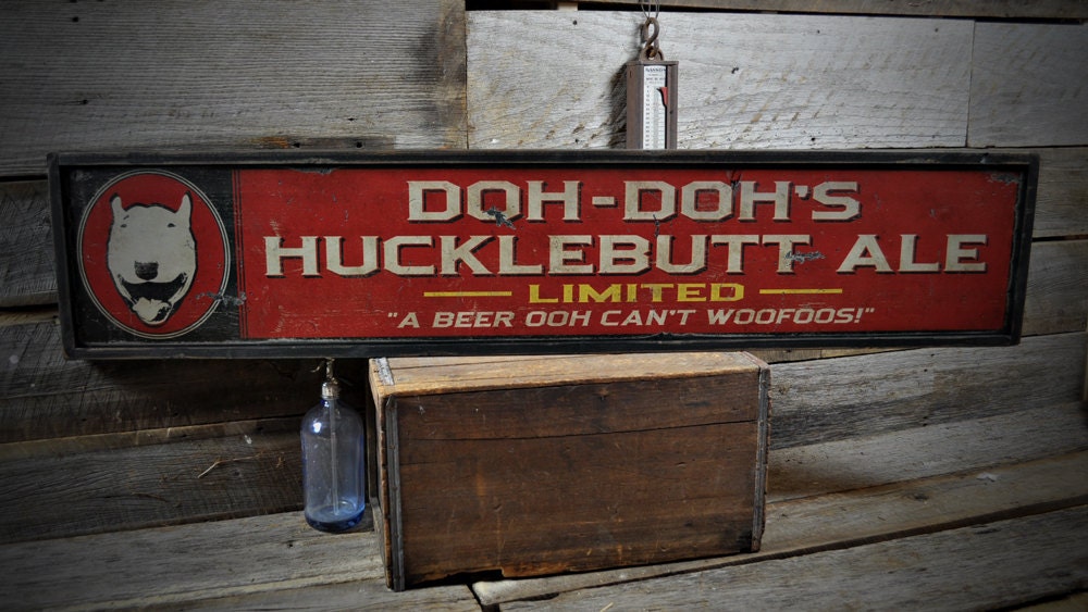 Custom Bar or Man Cave Sign Custom Man Cave Decorations | Etsy