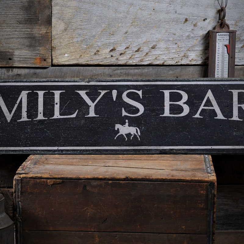 Horse Stable Sign - Etsy