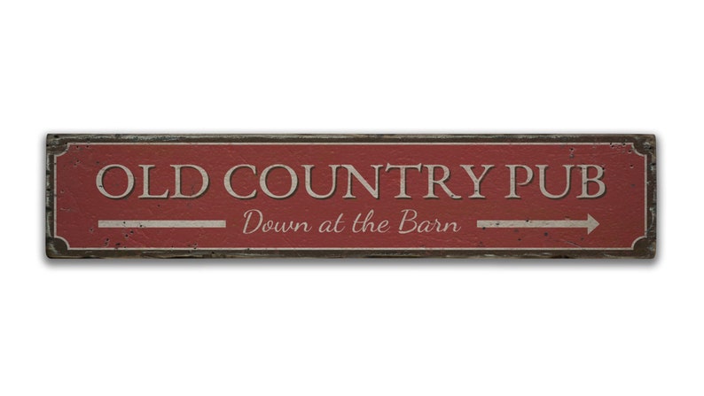 Country Pub Signs Country Pub Decor Sign for the Country - Etsy