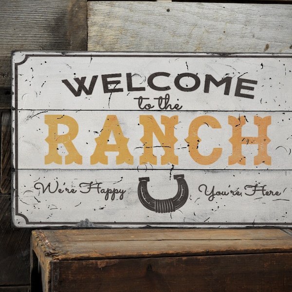 Ranch Sign - Etsy