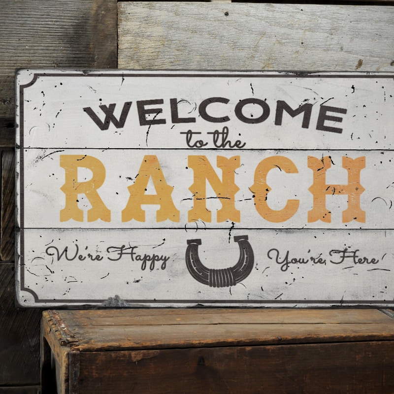 Ranch Sign - Etsy