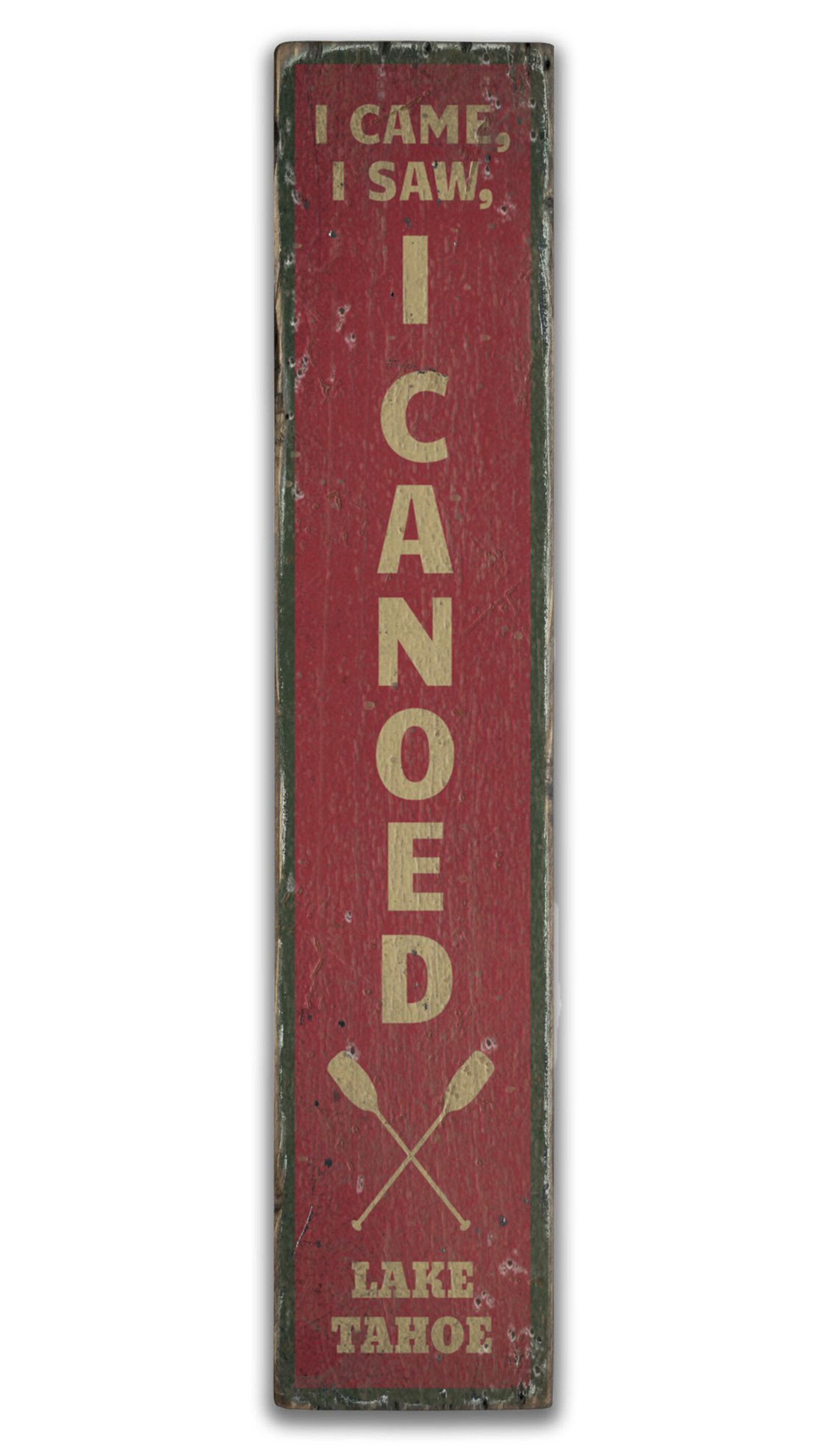 Canoeing Sign River Canoeing Sign Wooden Canoeing Sign - Etsy