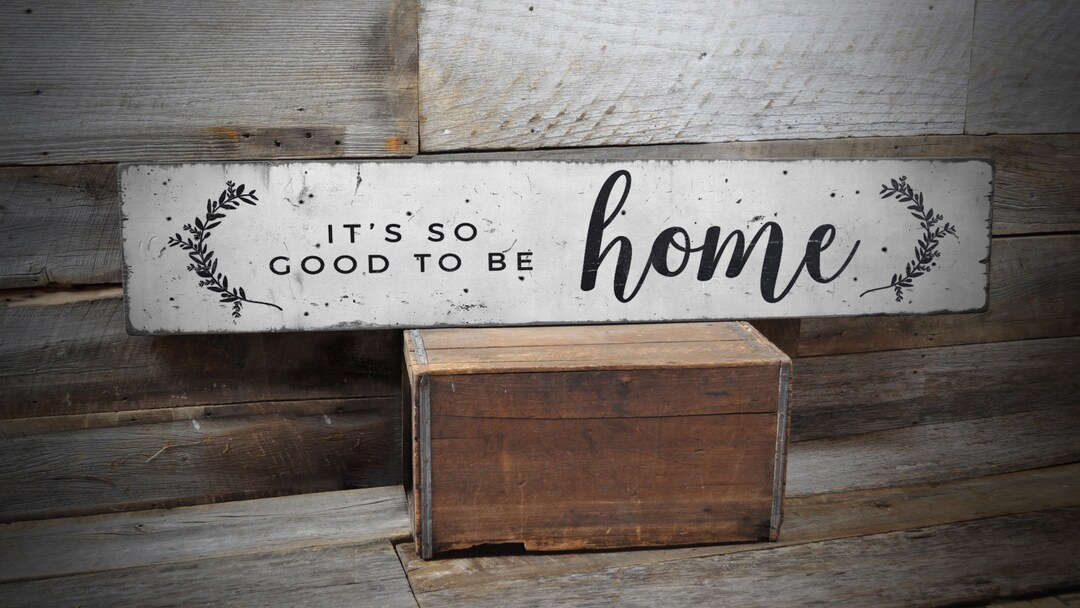 It's so Good to Be Home Sign, New Home Gift, Housewarming Gift ...