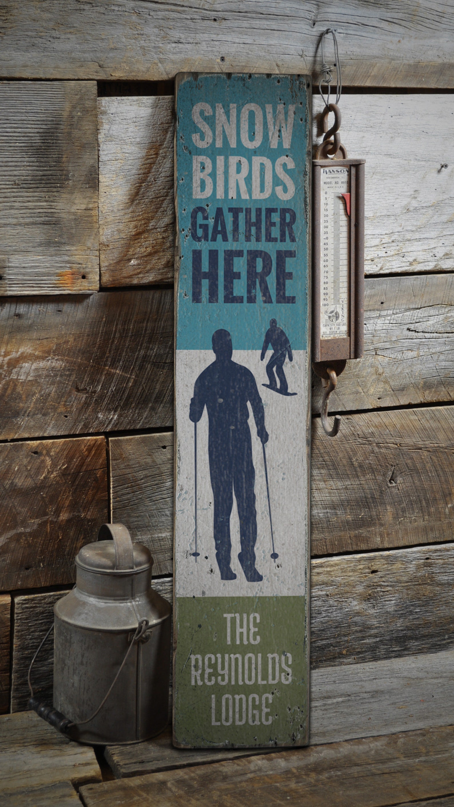 Ski Slope Sign, Wooden Ski Slopes Sign, Antique Ski Sign, Old Wooden ...