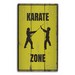Karate Signs, Pro Karate Zone Here, Karate Zone Decor, Karate Wood ...