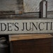 Custom Junction Name Sign, Personlized House Decorations, Junction Sign ...