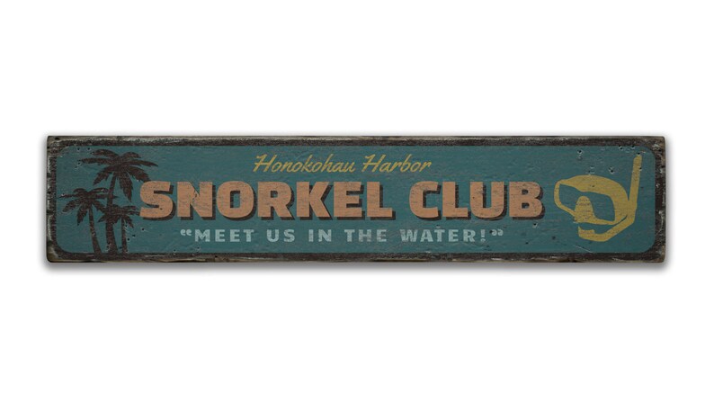 Snorkel Ocean Sign Snorkel Dive Lover Snorkel Gift Custom - Etsy