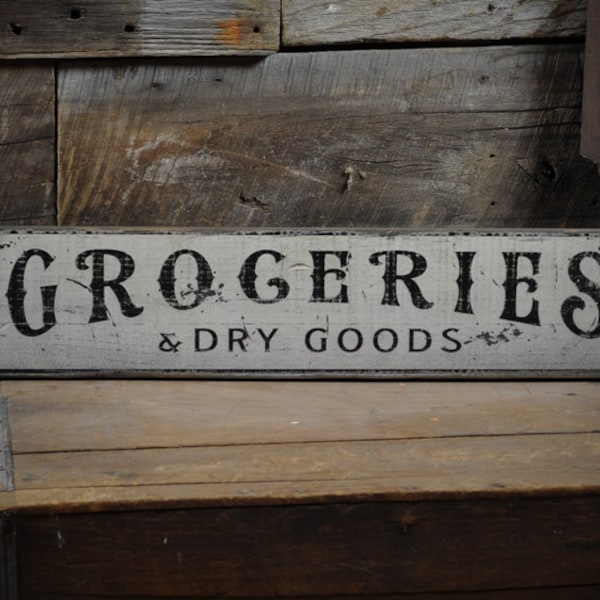 Groceries Sign - Etsy