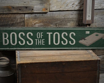 CORNHOLE Street Sign Game Boards Bags Corn Toss Gift Backyard - Etsy