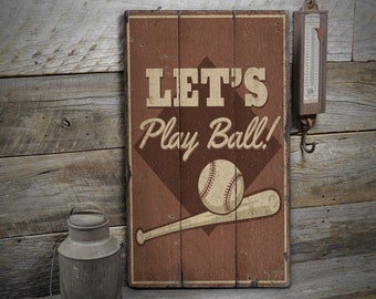 Play Ball Sign - Etsy