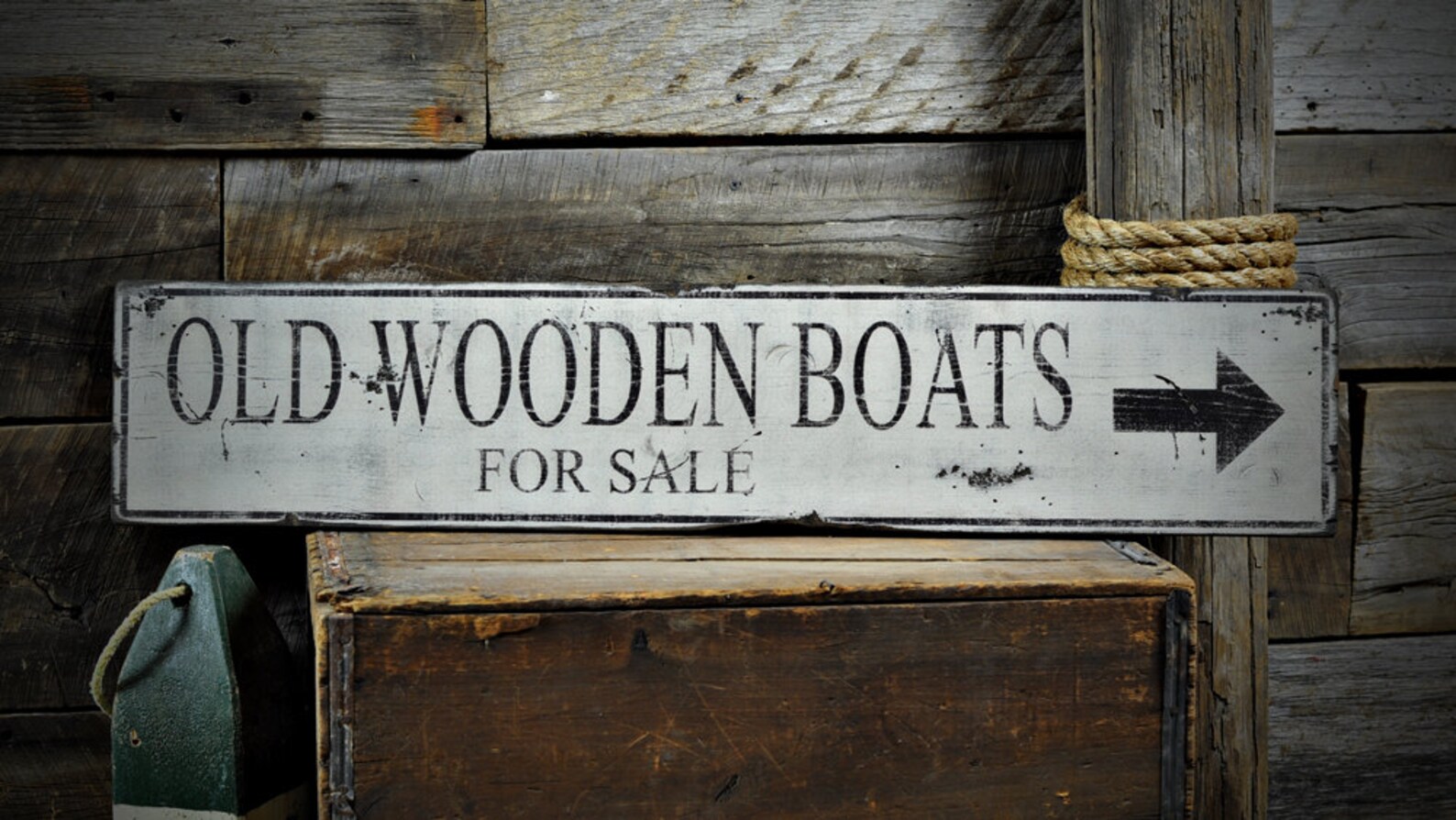 Old Wooden Boats for Sale Sign Rustic Hand Made Vintage - Etsy
