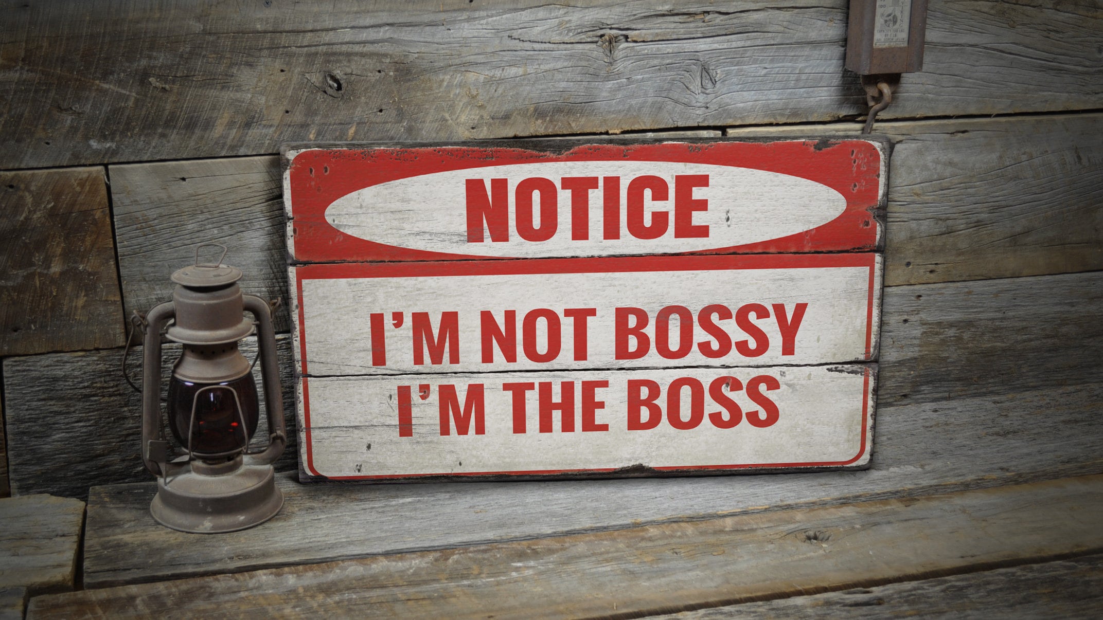 Funny Boss Signs