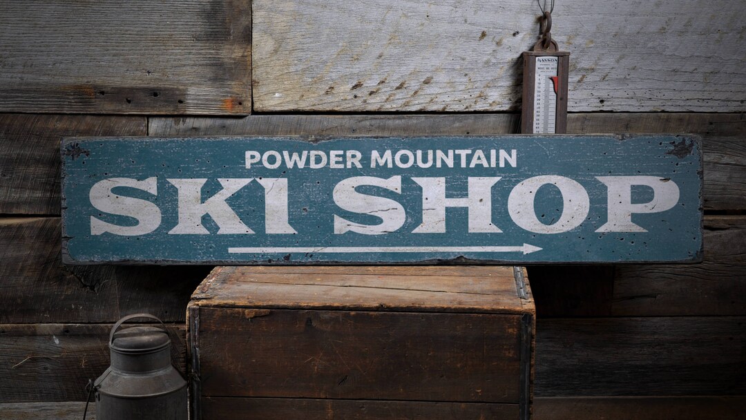 Ski Mountain Sign, Ski Shop Sign, Ski Mountain House Sign, Ski House ...