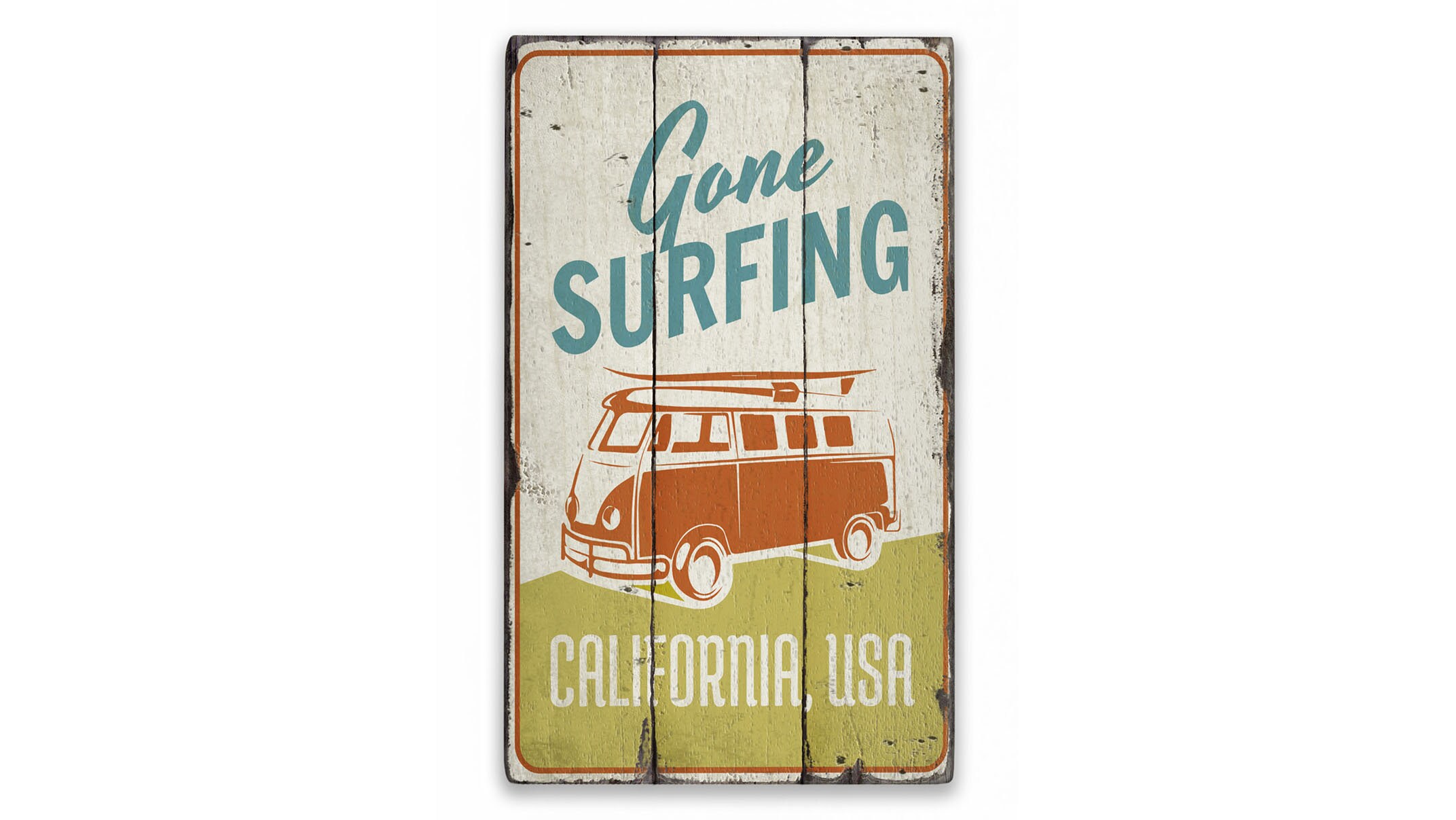 Gone Surfing Sign, California Surf Signs, Wooden Signs, Surfing Gift ...