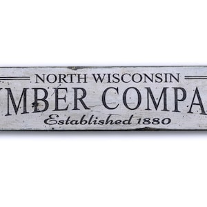 Lumber Company Sign, Lumber Company Gift, Custom Lumber Sign, Company ...