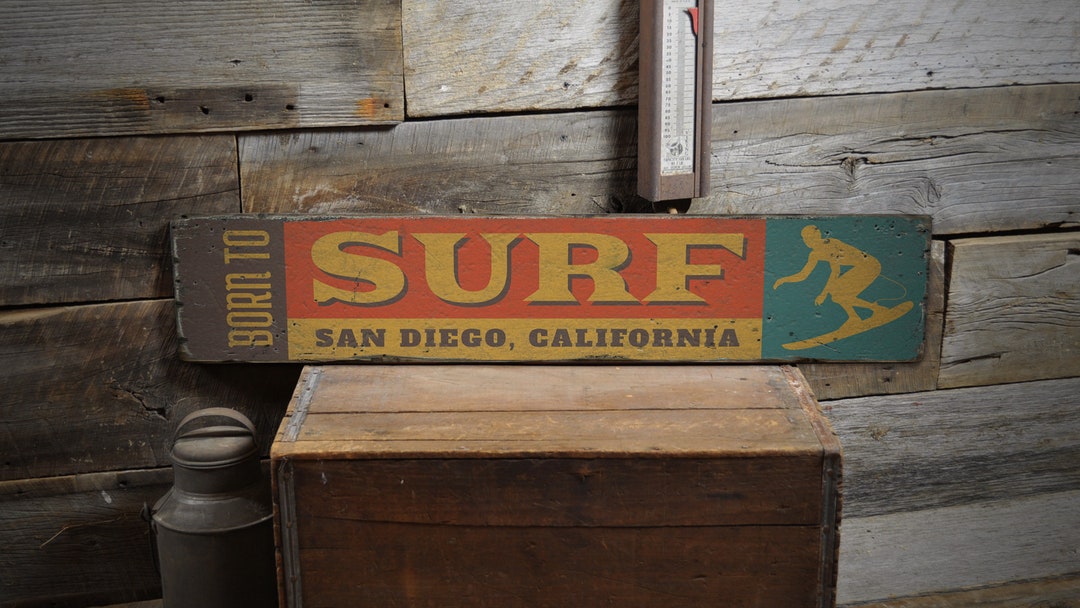 Surf Shack Sign Decor, Wooden Surfer Sign, Surfing Lover Gift, Custom ...