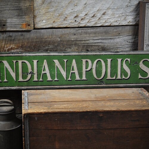 Custom Wooden Street Sign Rustic Hand Made Distressed Wood - Etsy