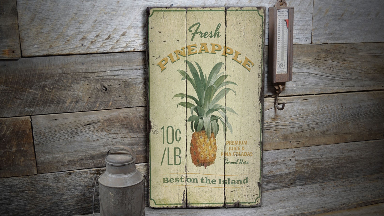 Fresh Pineapple Sign, Pineapple Sign Decor, Pineapple, Pineapple Sign ...
