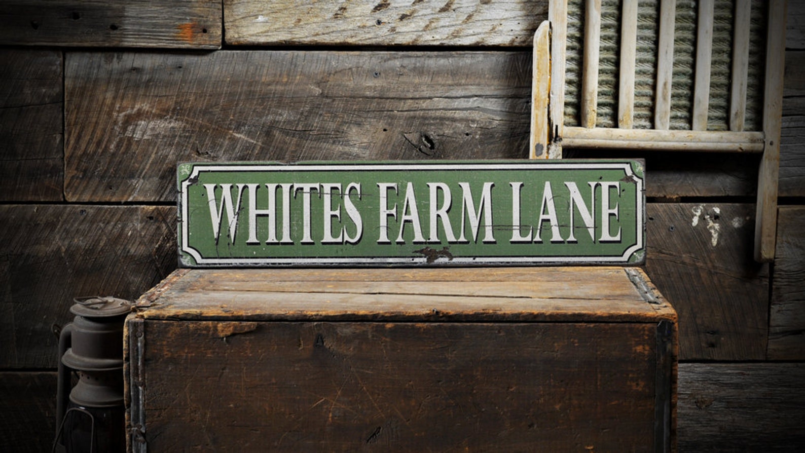 Custom Farm Lane Address Sign Farming Lovers Farm House | Etsy