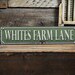 Custom Farm Lane Address Sign, Farming Lovers, Farm House Decorations ...