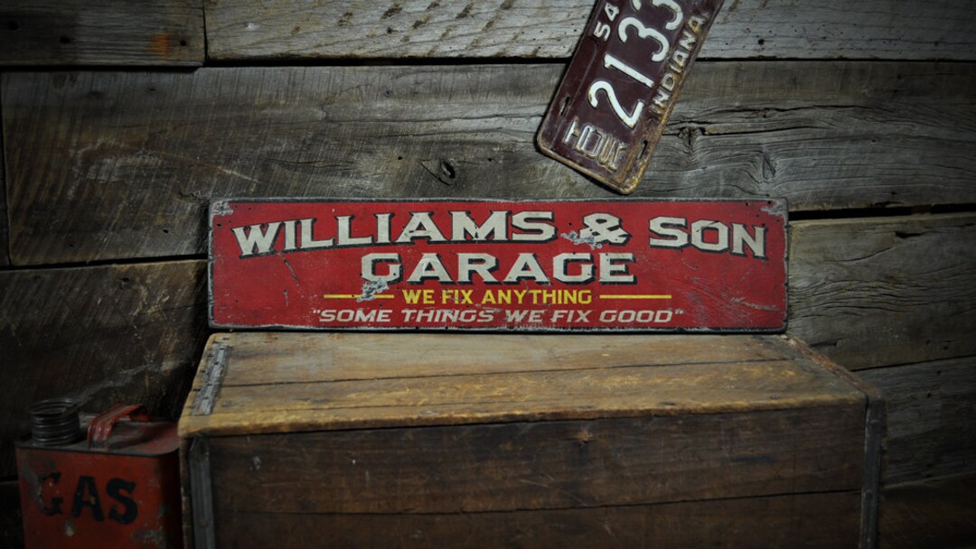 Custom Mechanic Sign, Mechanic Sign, Garage Sign, Funny Mechanic Sign ...