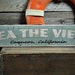 Custom Beach Sign Sea the View Sign Personalized Beach Sign - Etsy