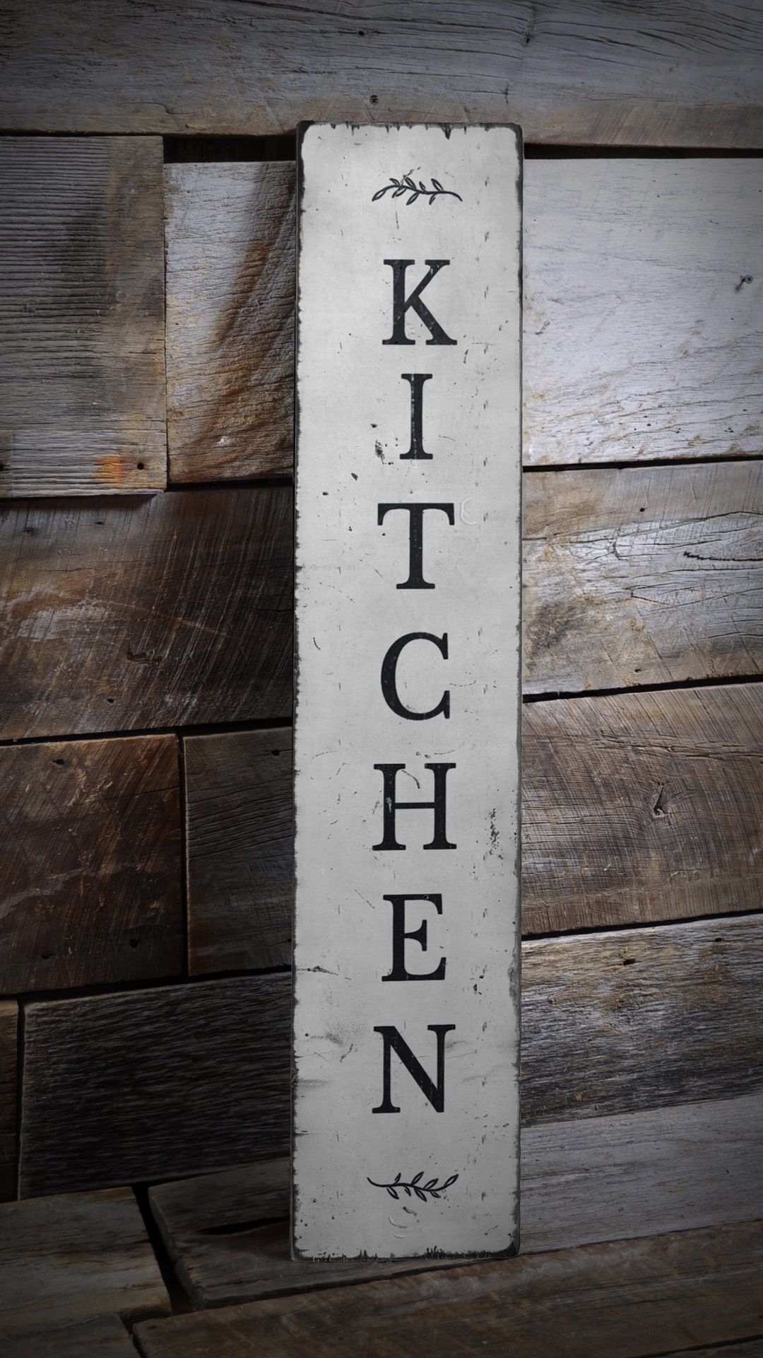 Vertical Kitchen Sign, Rustic Kitchen Decor, Farmhouse Kitchen, Kitchen ...
