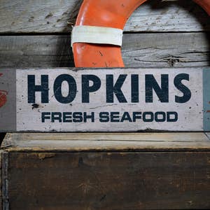 Custom Seafood Sign, Fresh Seafood Sign, Seafood Sign, Fresh Seafood ...